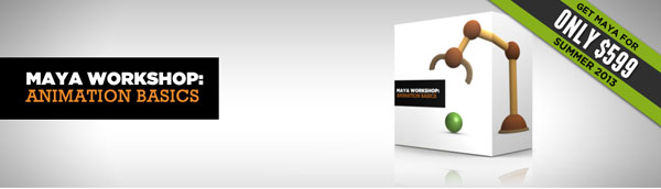 Free giveaways: Animation & VFX books for Maya Workshop