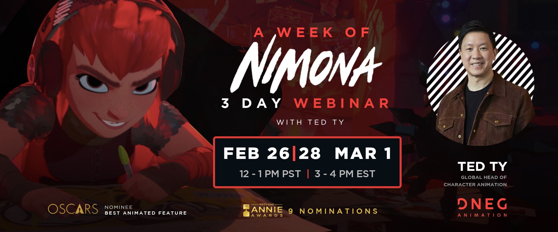 Animation Webinar Sign Up | Animation Mentor