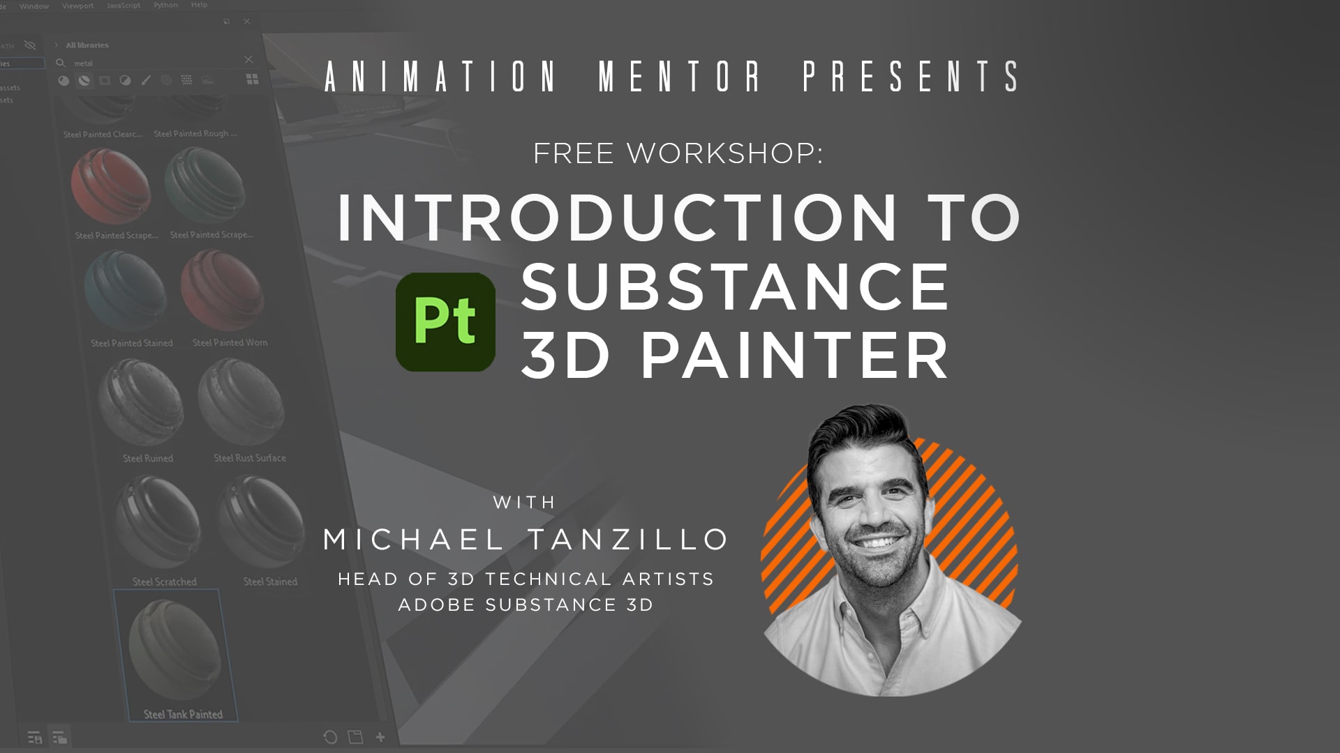 Free Workshop: Introduction to Substance 3D Painter