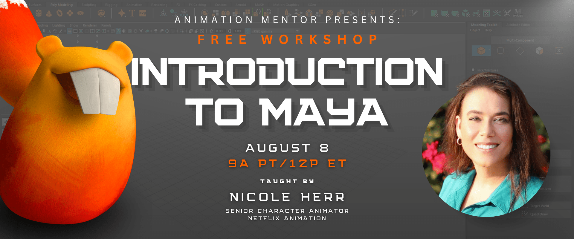 Animation Webinar Sign Up | Animation Mentor